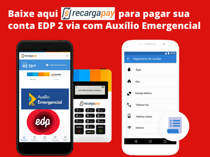 EDP 2 via: Como pagar com o Auxílio Emergencial
