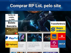 Comprar RP LoL - Riot Points GRÁTIS com Descontos