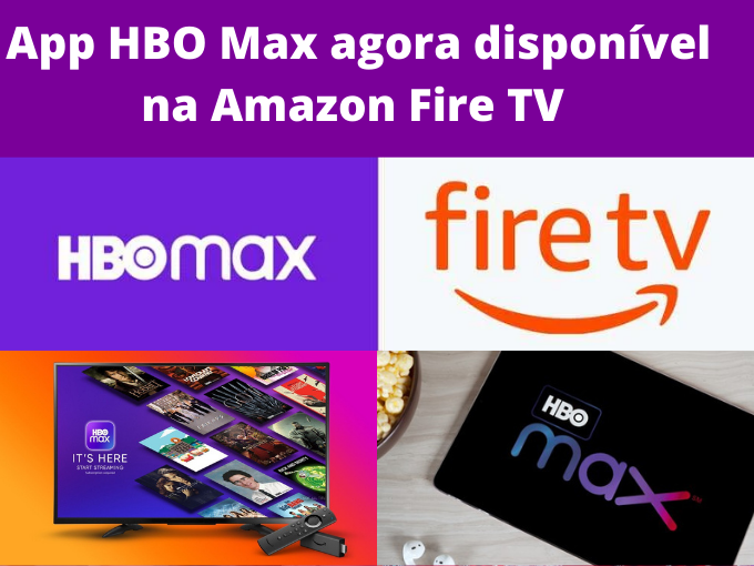 Aplicativo HBO Max agora disponível na Amazon Fire TV - Pagamento Contas